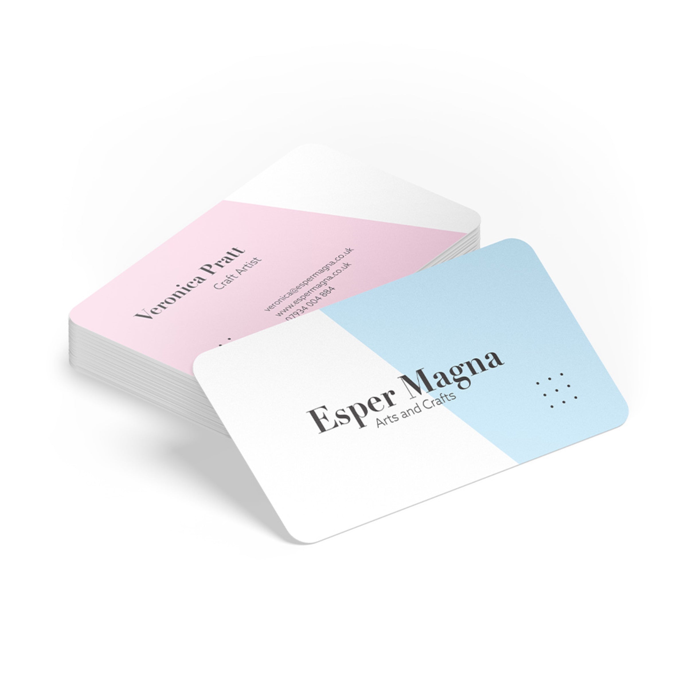 Rounded Corner Visiting Cards – Vedaprint